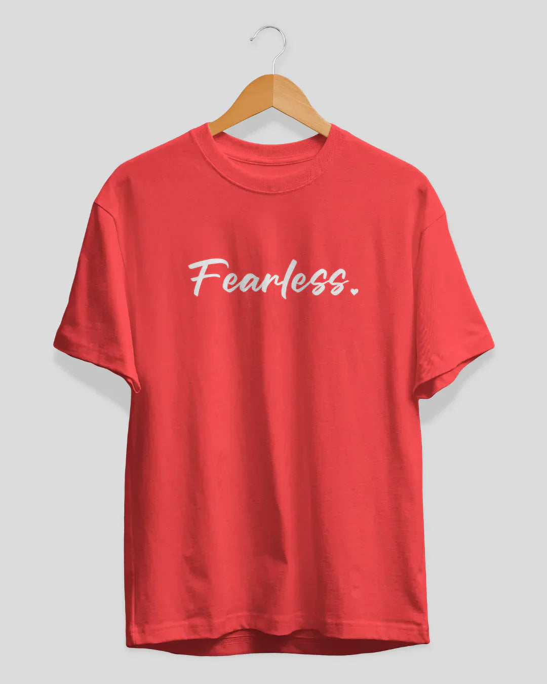 Shop Fearless Printed T-Shirt For Women Online | LoveDky