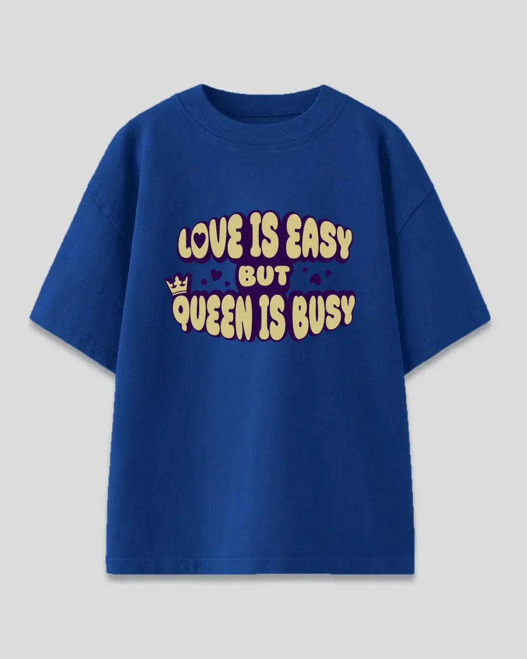 Shop Stylish RB Queen Is Busy Oversized T-Shirts for Women in India ...